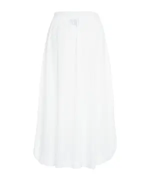 KAOS Flared Elastic Waist Skirt
