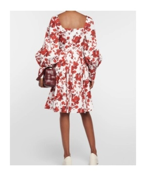 EMILIA WICKSTEAD Yasmina Floral Cotton Minidress