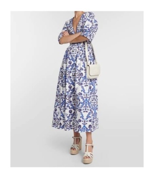 EMILIA WICKSTEAD Elowen Printed Cotton Maxi Dress