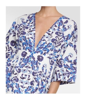 EMILIA WICKSTEAD Elowen Printed Cotton Maxi Dress