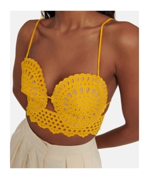 Stella McCartney Broderie Anglaise Crop Top