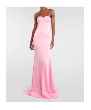 Alex Perry Barkley Strapless Satin Crêpe Gown