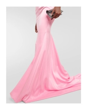 Alex Perry Barkley Strapless Satin Crêpe Gown