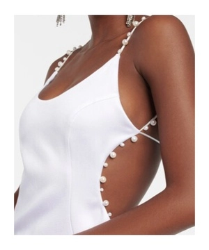 Galvan Bridal Pearled Cove Cutout Gown