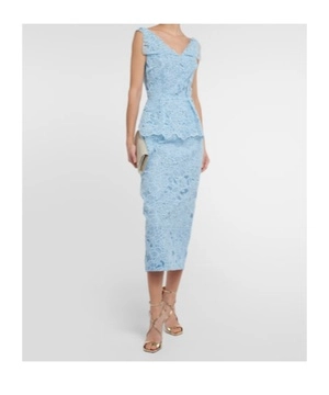 EMILIA WICKSTEAD Maesa Lace Midi Dress