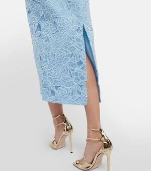 EMILIA WICKSTEAD Maesa Lace Midi Dress