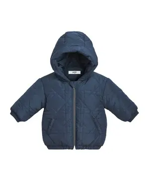 Dior Hooded Down Jacket - Blue