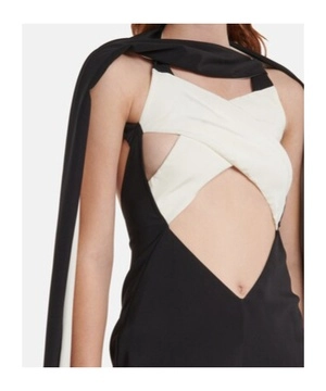 RODARTE Cutout Crepe Gown