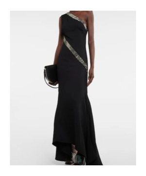 Stella McCartney Embellished One-shoulder Maxi Dress