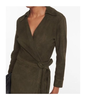 Stouls Ross Suede Minidress