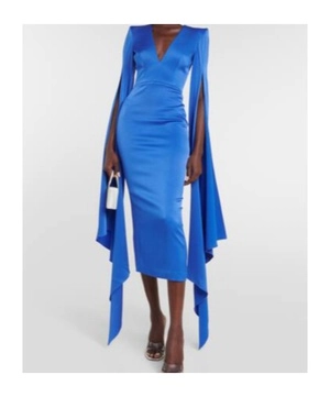 Alex Perry Crêpe Midi Dress