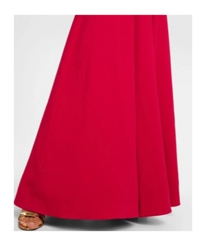 EMILIA WICKSTEAD Oakley Pleated Crepe Maxi Dress