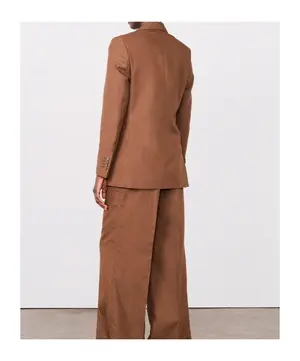 Officine Générale Long-sleeved Suit Jacket With Notch Lapel