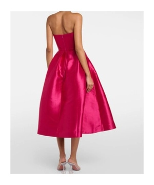 Alex Perry Strapless Midi Dress