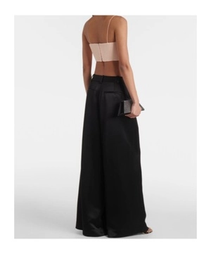 Alex Perry Satin Bustier Top