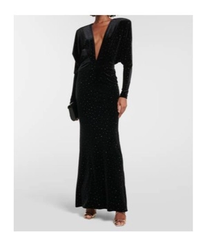 Alexandre Vauthier Crystal-embellished Gown