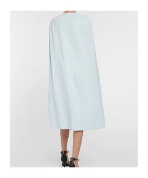 Stella McCartney Cape Cady Midi Dress