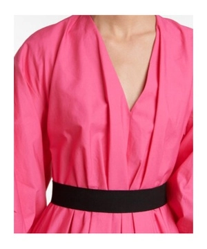 ROKSANDA Zaineb Belted Poplin Gown