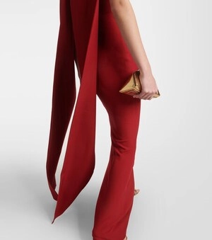 SAFIYAA LONDON Ginkgo Cape Gown