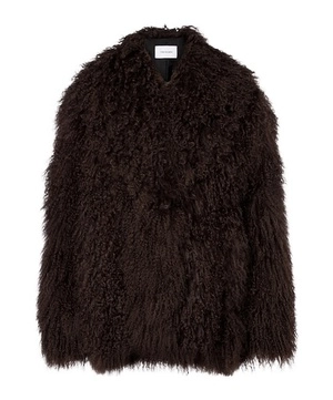YVES SALOMON Shearling Jacket - Black