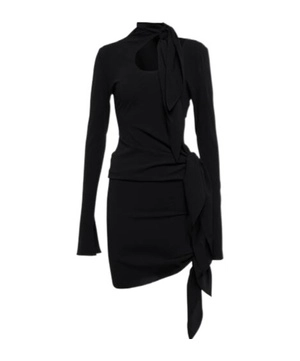PETAR PETROV Asymmetric Minidress - Black