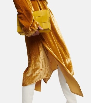 PETAR PETROV Agento Velvet Midi Dress