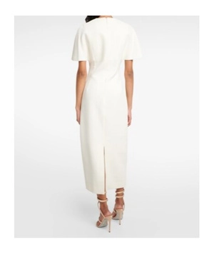 EMILIA WICKSTEAD Blaine Cape Effect Midi Dress