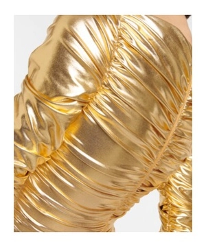 Alex Perry Paxton Metallic Ruched Minidress