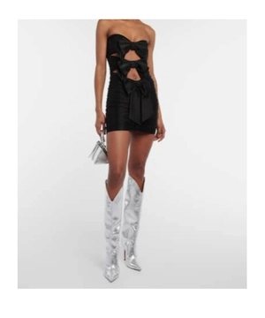 Alexandre Vauthier Strapless Jersey Minidress