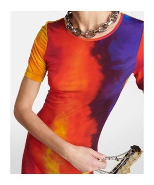 Rabanne Printed Maxi Dress