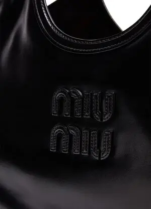 Miu Miu Large Ivy Soft Leather Tote