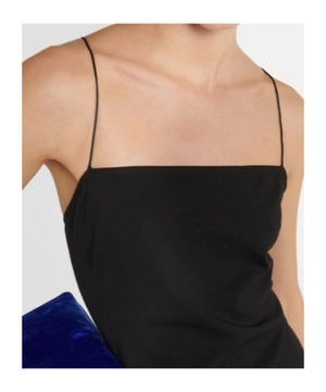Attico Feather-trimmed Mini Dress