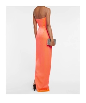 Alex Perry Harland Satin Crêpe Gown