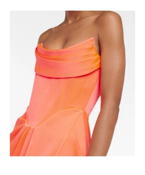 Alex Perry Harland Satin Crêpe Gown