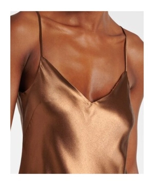 Galvan Provence Satin Maxi Dress
