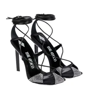 Attico Adele Embellished Sandals