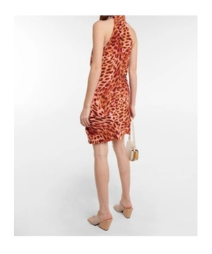 Stella McCartney Printed Halterneck Minidress