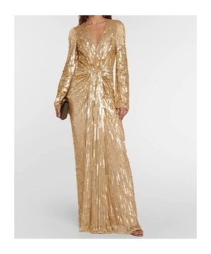 Jenny Packham Margot Sequined Gown
