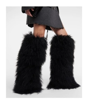 Paris Texas Shearling Fur Boots