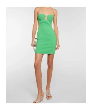 Stella McCartney Mini Dress With Mesh Paneling