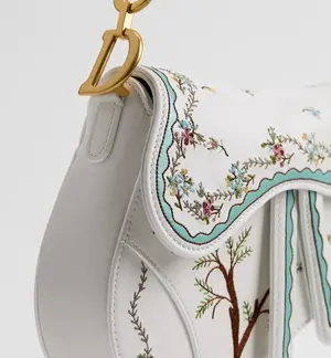 Dior Dioramour Small Saddle Bag With Strap