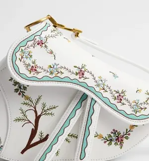 Dior Dioramour Small Saddle Bag With Strap