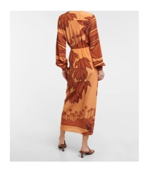 Johanna Ortiz Printed Maxi Dress
