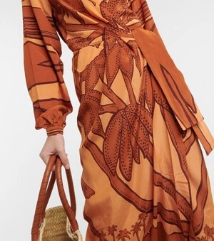 Johanna Ortiz Printed Maxi Dress