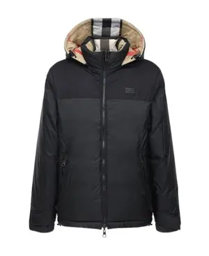 Burberry Reversible Exaggerated Check Padded Jacket