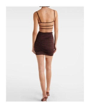 NENSI DOJAKA Draped Minidress