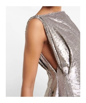 EMILIA WICKSTEAD Chaya Sequined Midi Dress