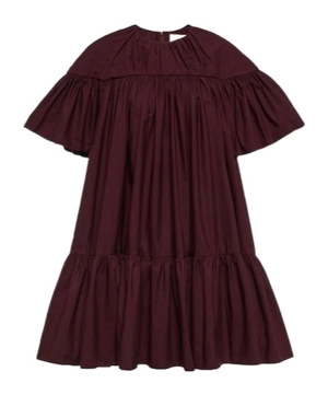 ROKSANDA Zuri Pleated Cotton Mini Dress