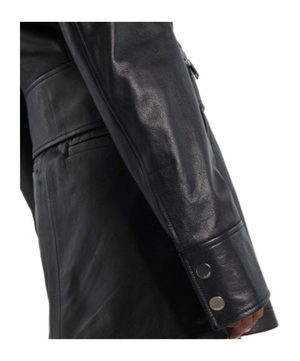 Sportmax Shearling-trimmed Leather Jacket