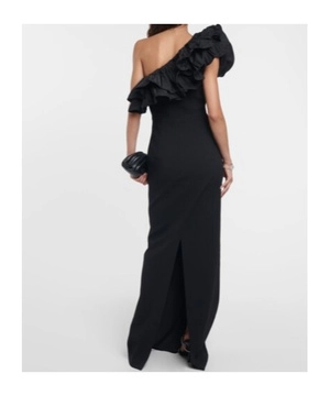 Rebecca Vallance Chloe One-shoulder Gown